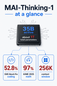 MAI-Thinking-1: Microsoft's In-House Reasoning MoE for Code, Math, and ...